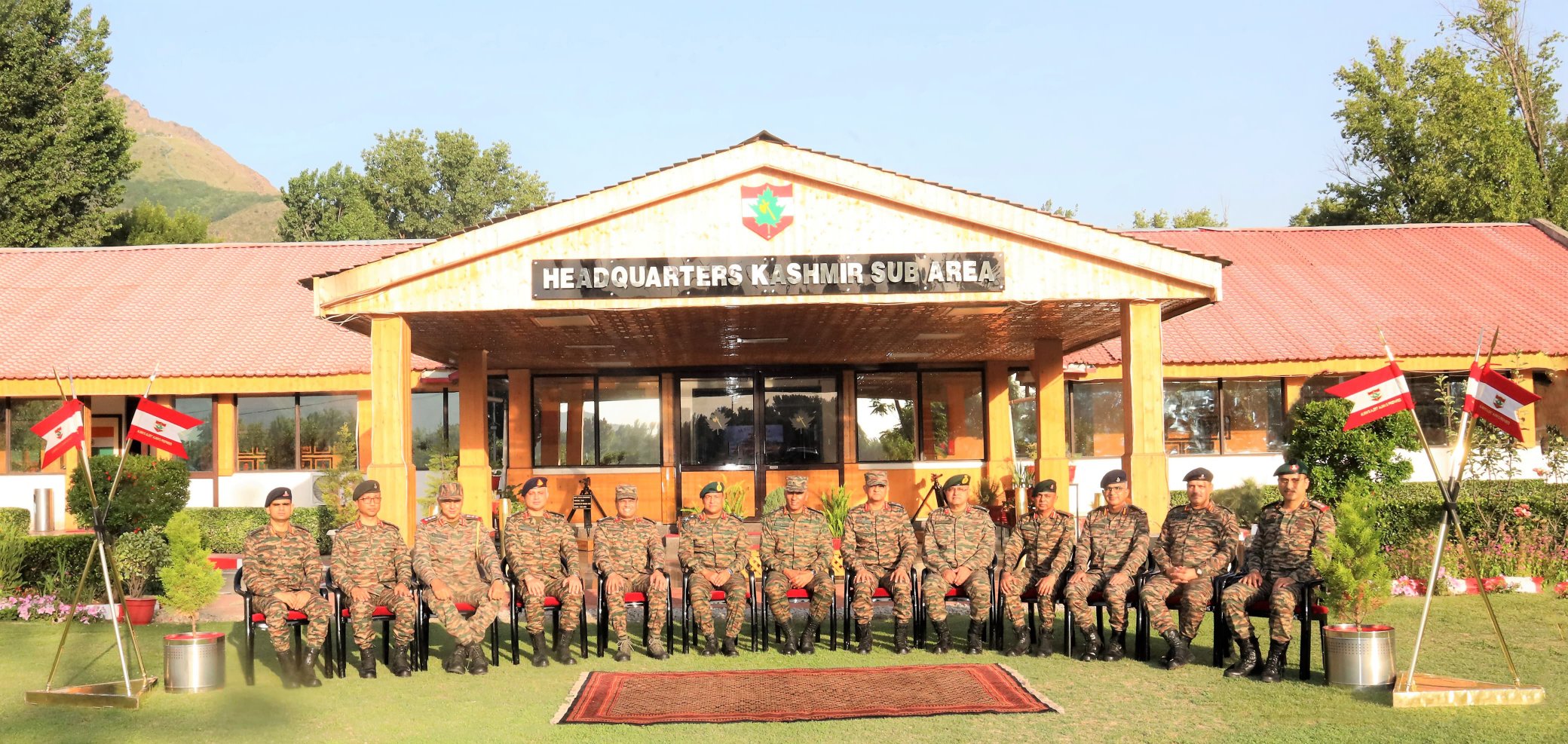 Lt Gen Pratik Sharma Reviews Security Readiness at Chinar Corps