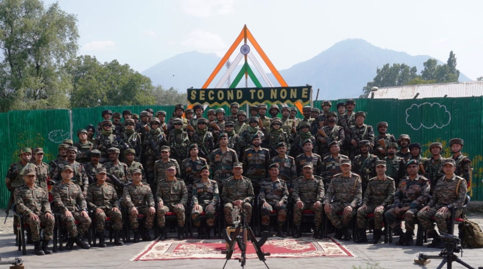 Lt Gen Pratik Sharma Reviews Counter-Insurgency Efforts in North Kashmir