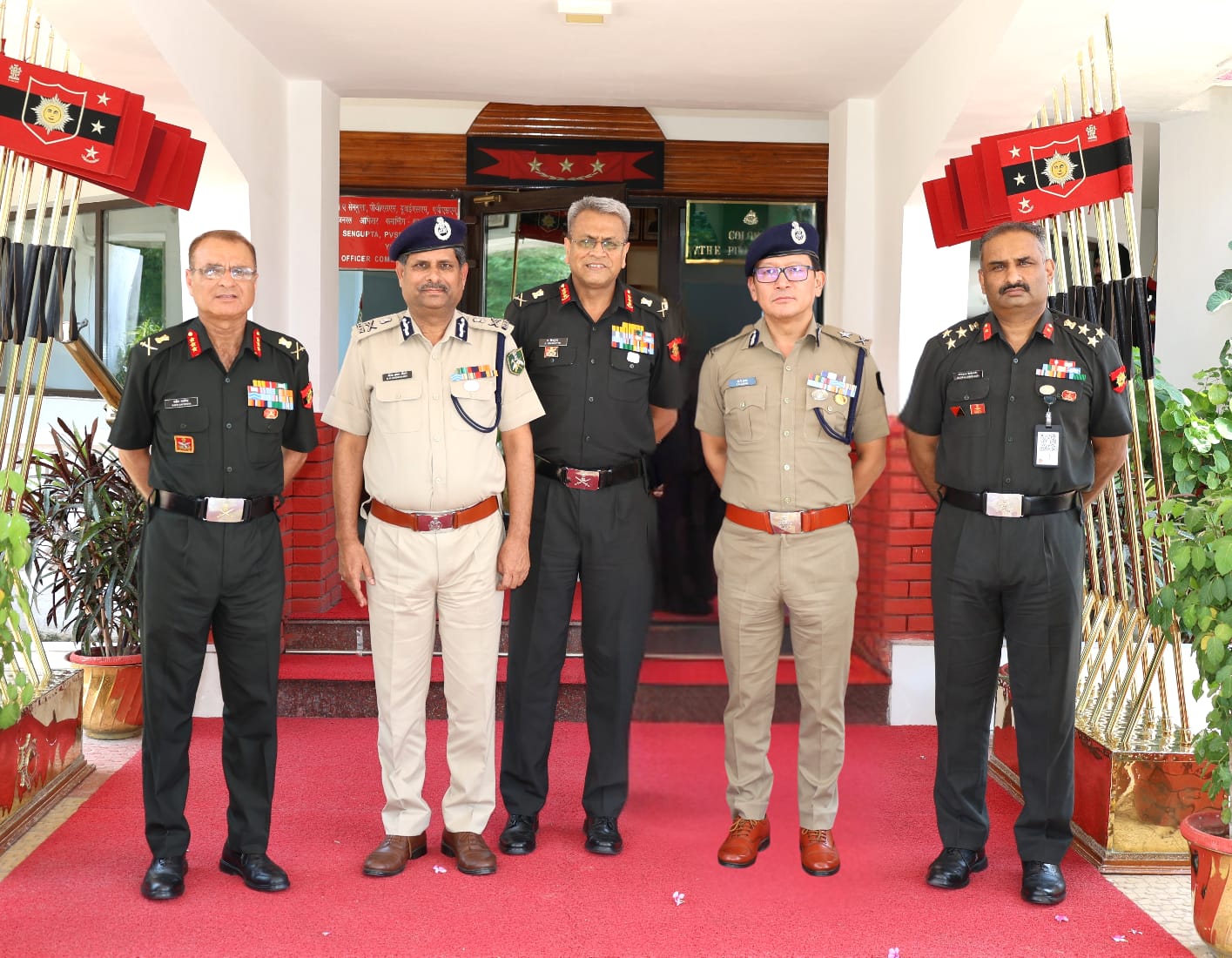 Indian Army and ITBP Strengthen Border Security Coordination in Lucknow ...