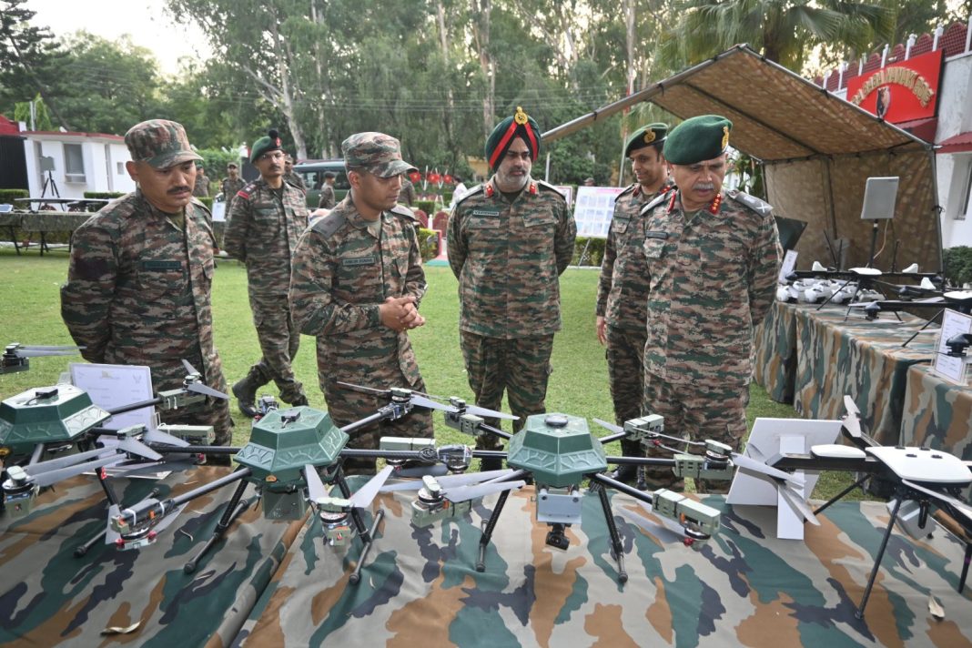 Indian Army's Vajra Corps GOC Reviews Panther Division's Operational ...
