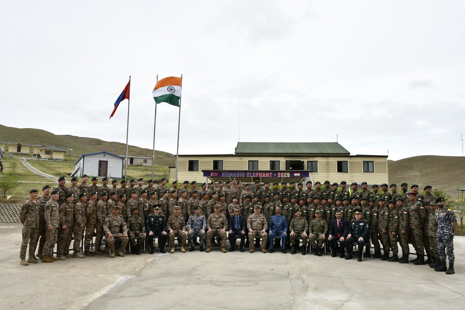 India-Mongolia Joint Military Exercise "Nomadic Elephant" Concludes in ...