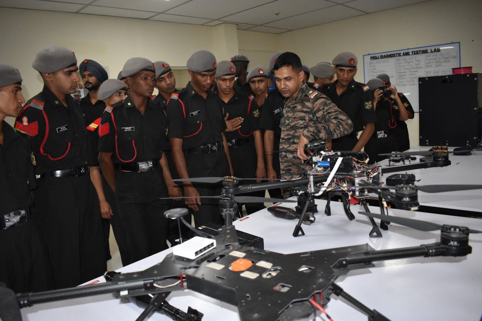 OTA Cadets Engage with Advanced Military Tech at MCEME Secunderabad