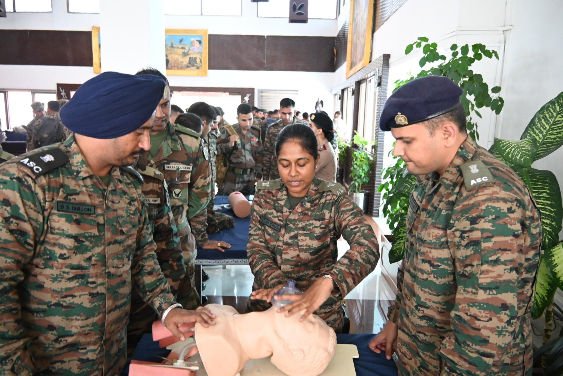 Indian Army Conducts Advanced Combat Medical Training at Army War ...