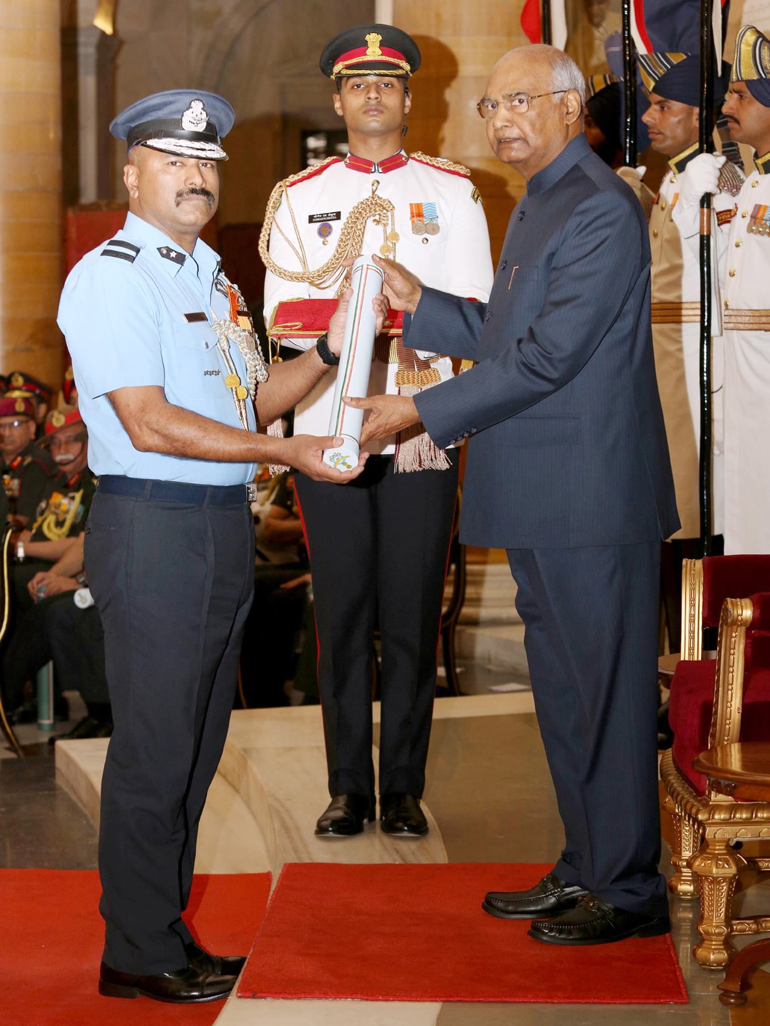 Air Marshal AK Bharti's Successor: Air Marshal George Thomas Takes Over ...