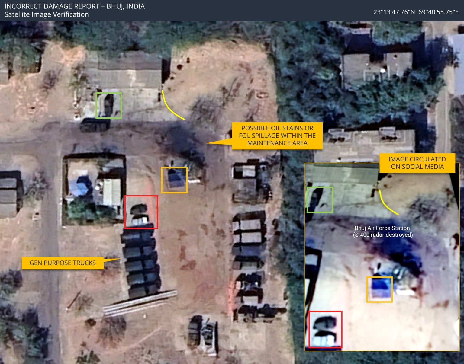 Indian Satellite Imagery Debunks Pakistani Claim of S-400 Radar ...