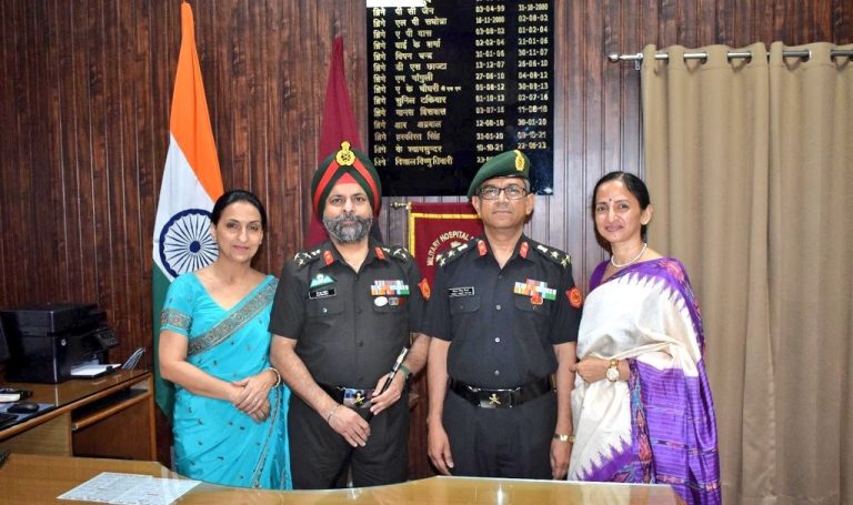 Brigadier G S Bhatia Takes Command of Military Hospital Roorkee