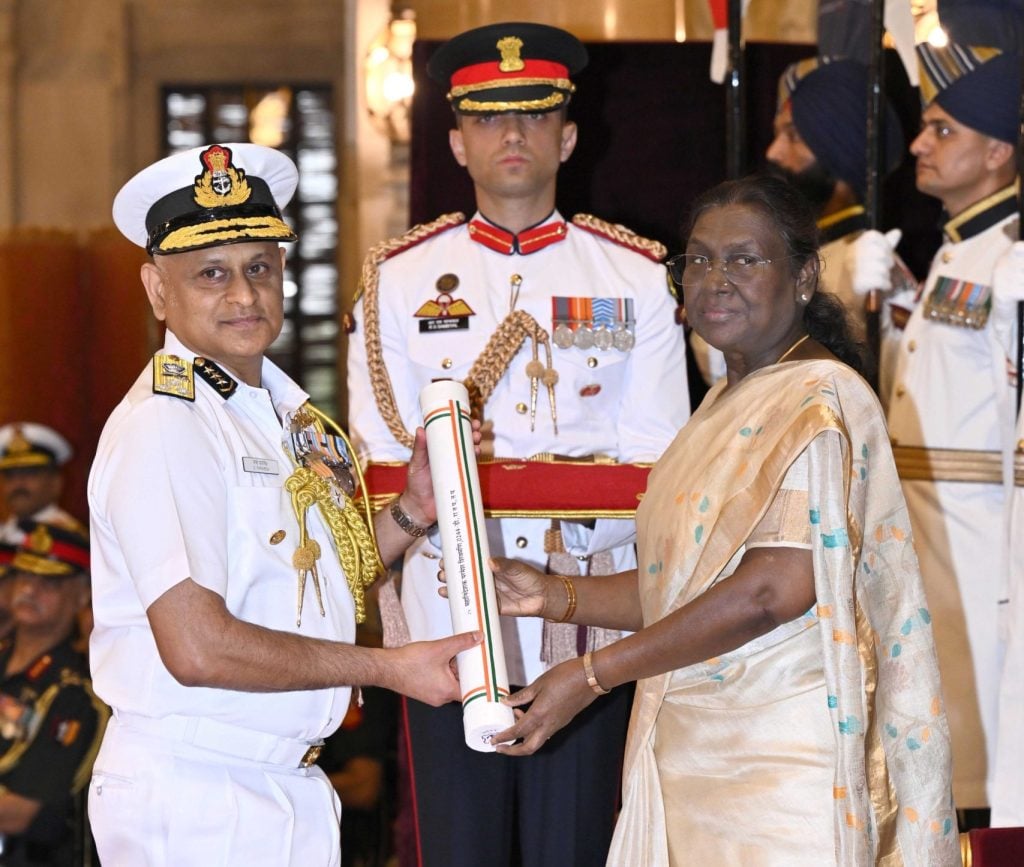 DG of ICG Paramesh Sivamani Awarded Ati Vishisht Seva Medal for ...