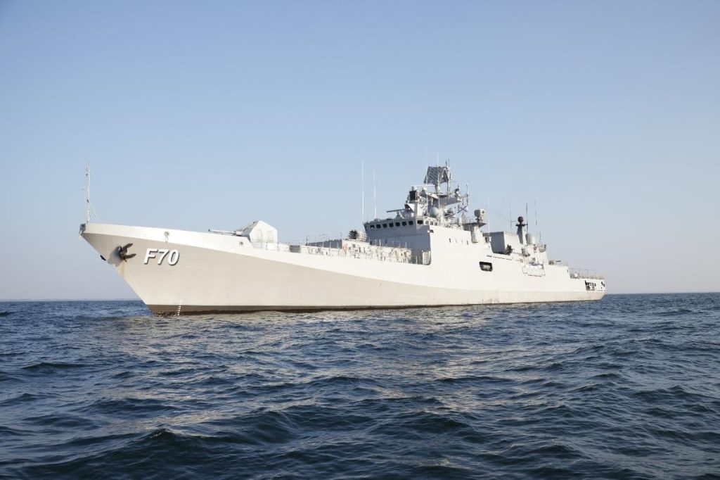 INS Nilgiri Joins Eastern Naval Command, Sets Anchor in Visakhapatnam