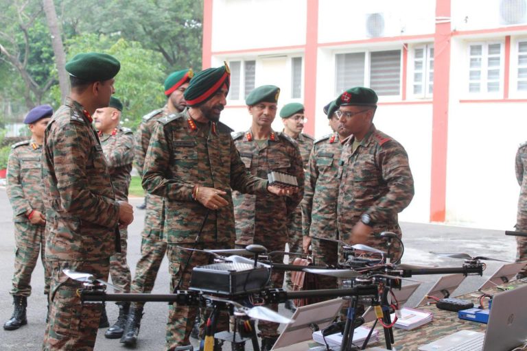 Indian Army Showcases Tech Prowess During GOC Sudarshan Chakra Corps ...