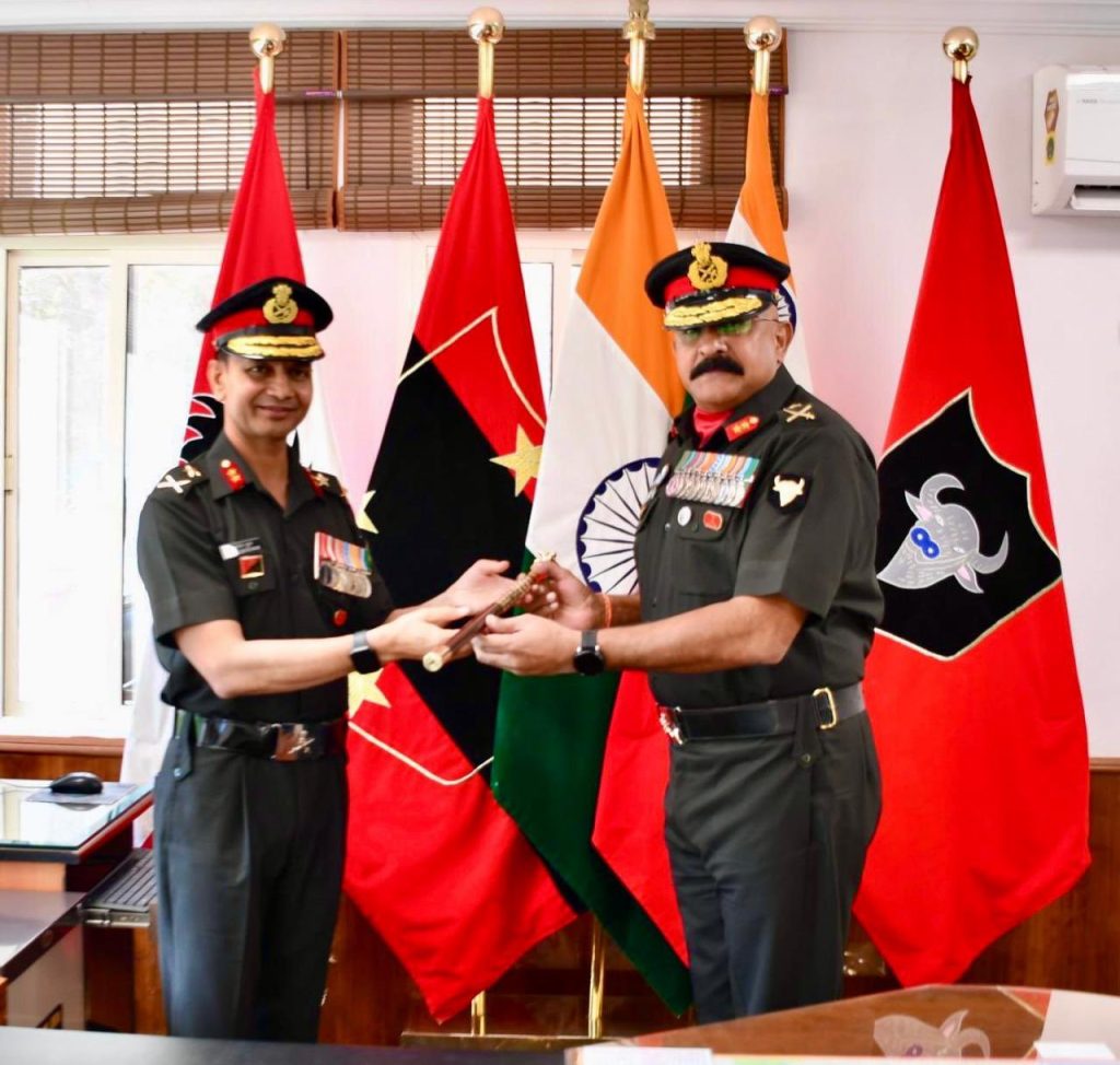 Major General RD Sharma Takes Command of Indian Army’s Bison Division