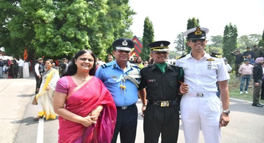 Navad Family Makes History with One Member in Each Wing of the Armed Forces