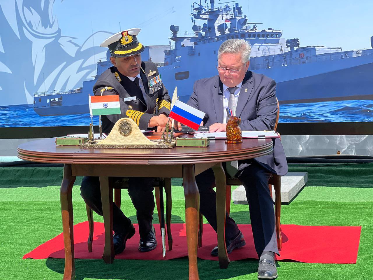 INS Tamal Commissioned in Russia, Marking End of Foreign-Built Warship ...