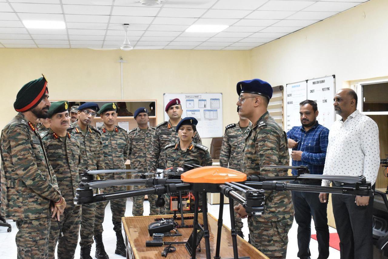 Lt Gen Prit Pal Singh Assesses Combat Preparedness of Army's Shahbaaz Division
