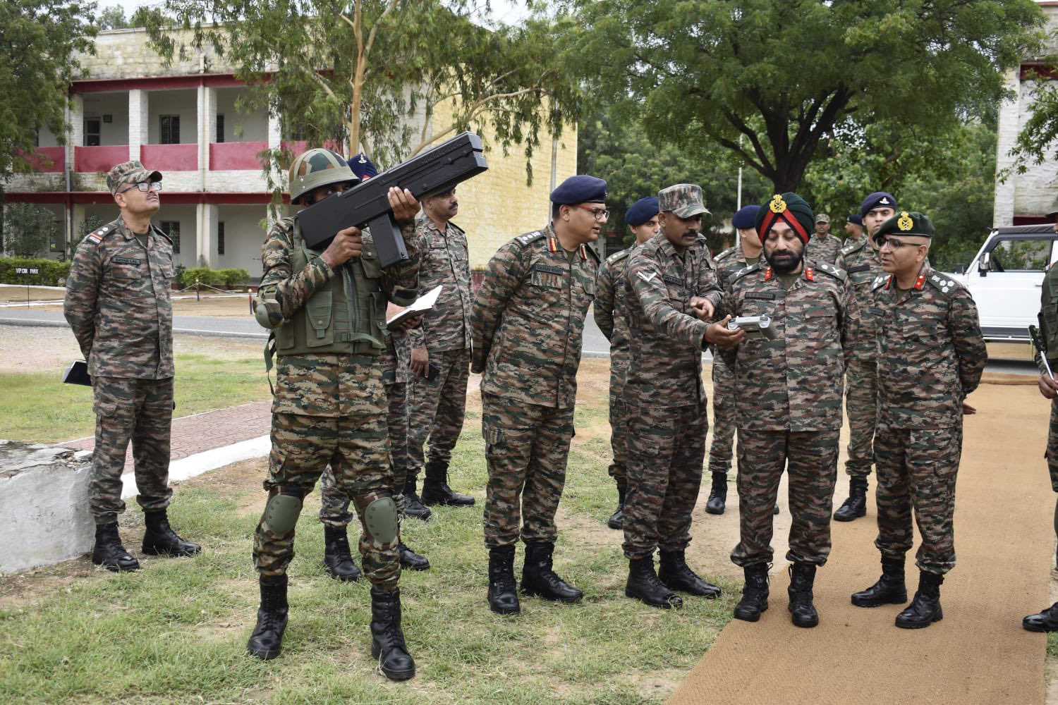 Major General APS Chahal Reviews Operational Prepardness of Agnibaaz ...