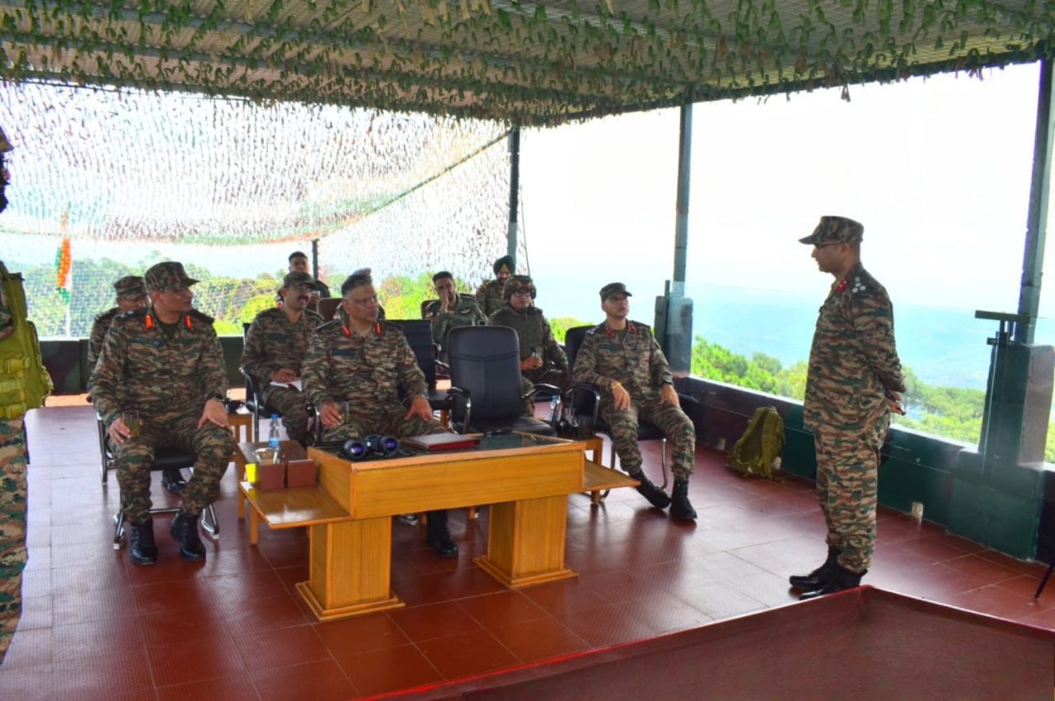Lt Gen PK Mishra Reviews Operational Preparedness Along LoC in J&K