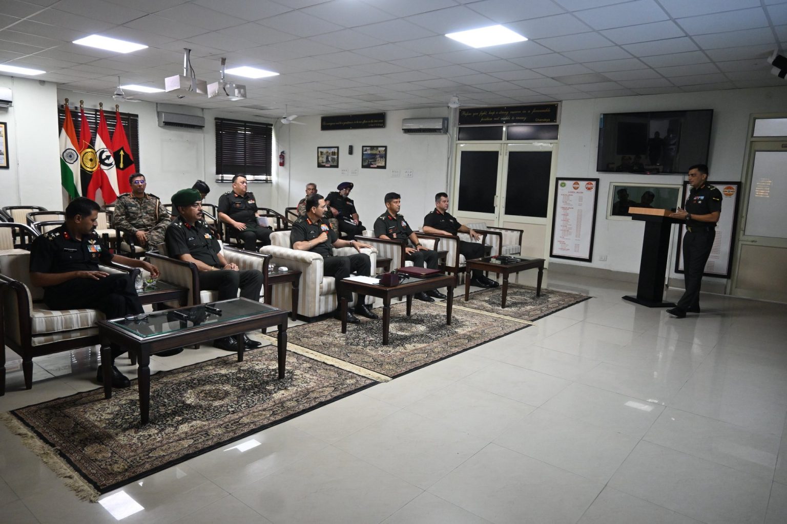 Army Training Command Chief Commends Golden Arrow Division for ...