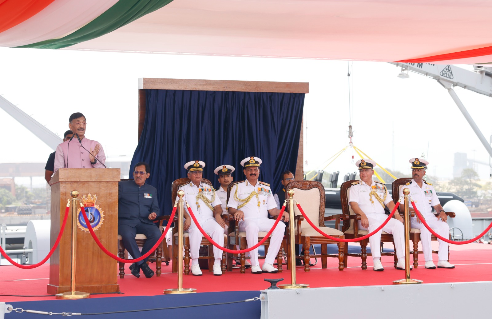 INS Nistar Commissioned in Visakhapatnam: India’s First Indigenous ...