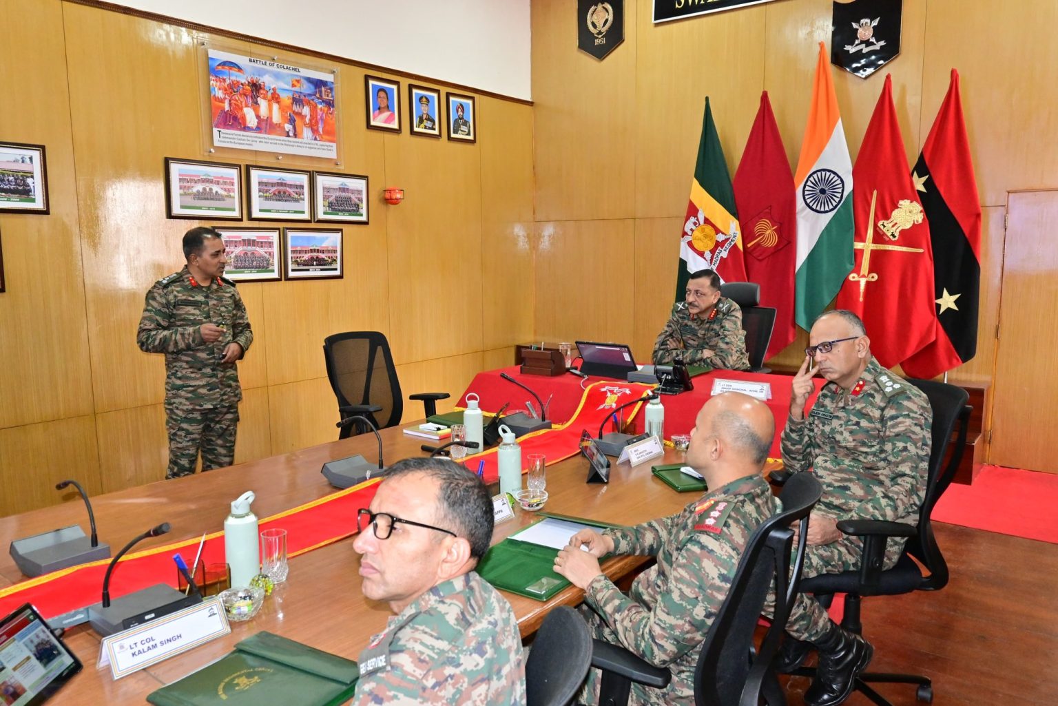 Lt Gen Anoop Shinghal Visits Madras Regimental Centre to Review ...