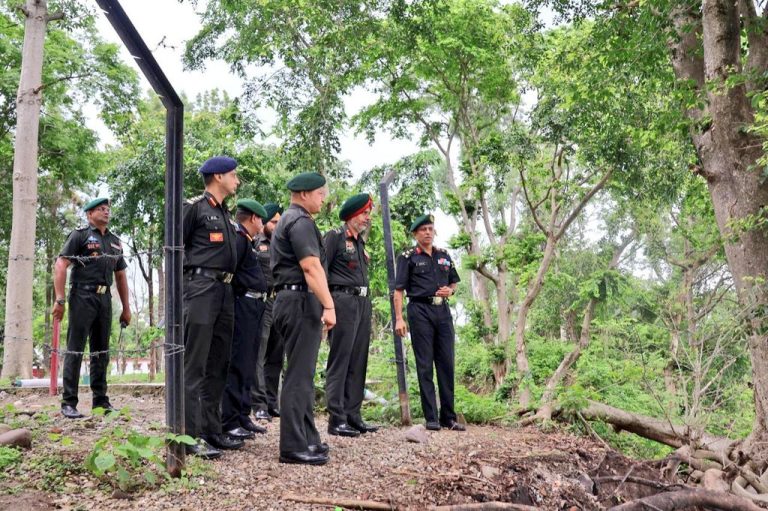 Maj Gen M P S Gill Reviews Welfare and Healthcare Initiatives at ...