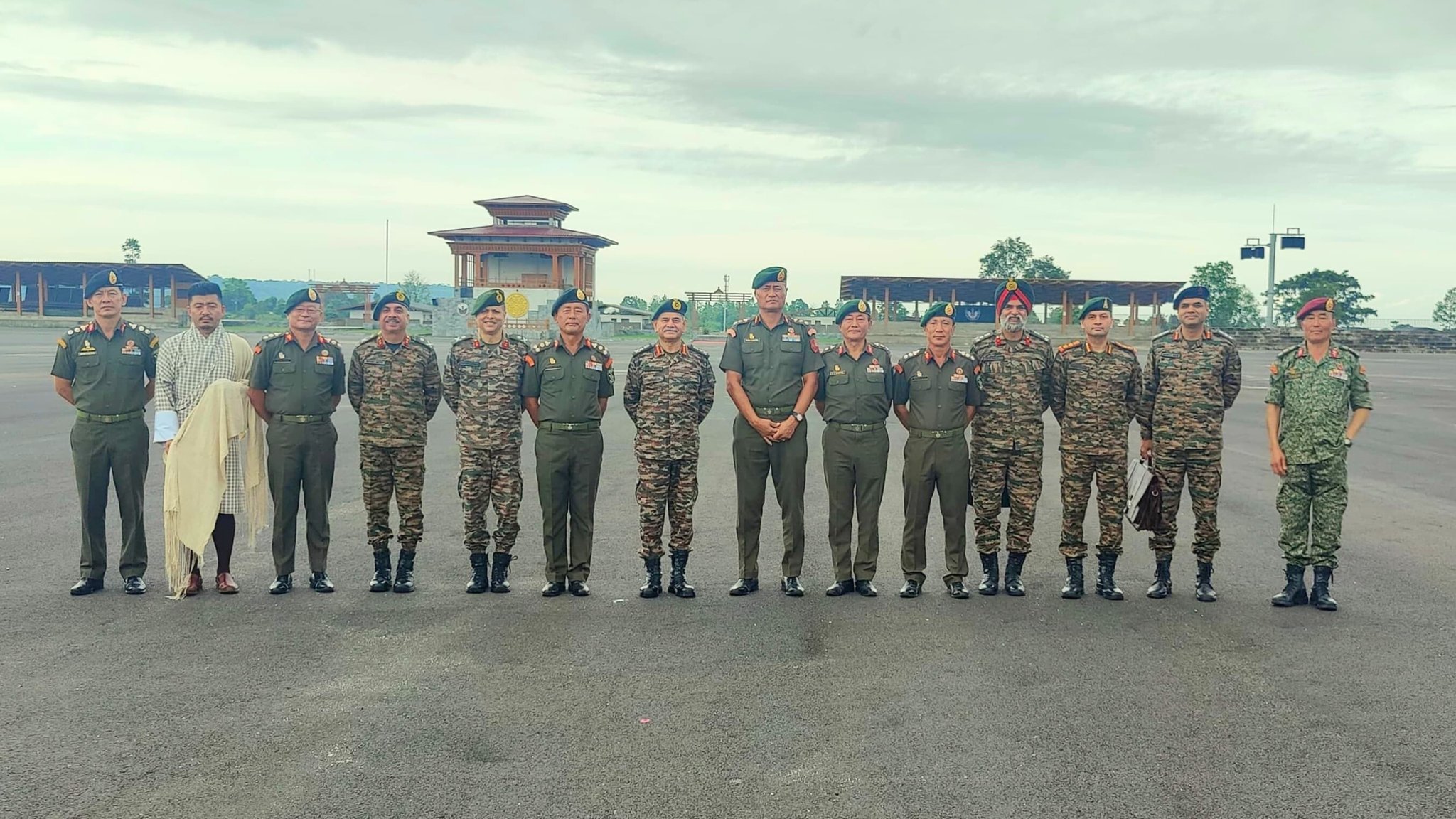 General Upendra Dwivedi Visits Bhutan’s Gyalsung Academy, Backs Vision ...