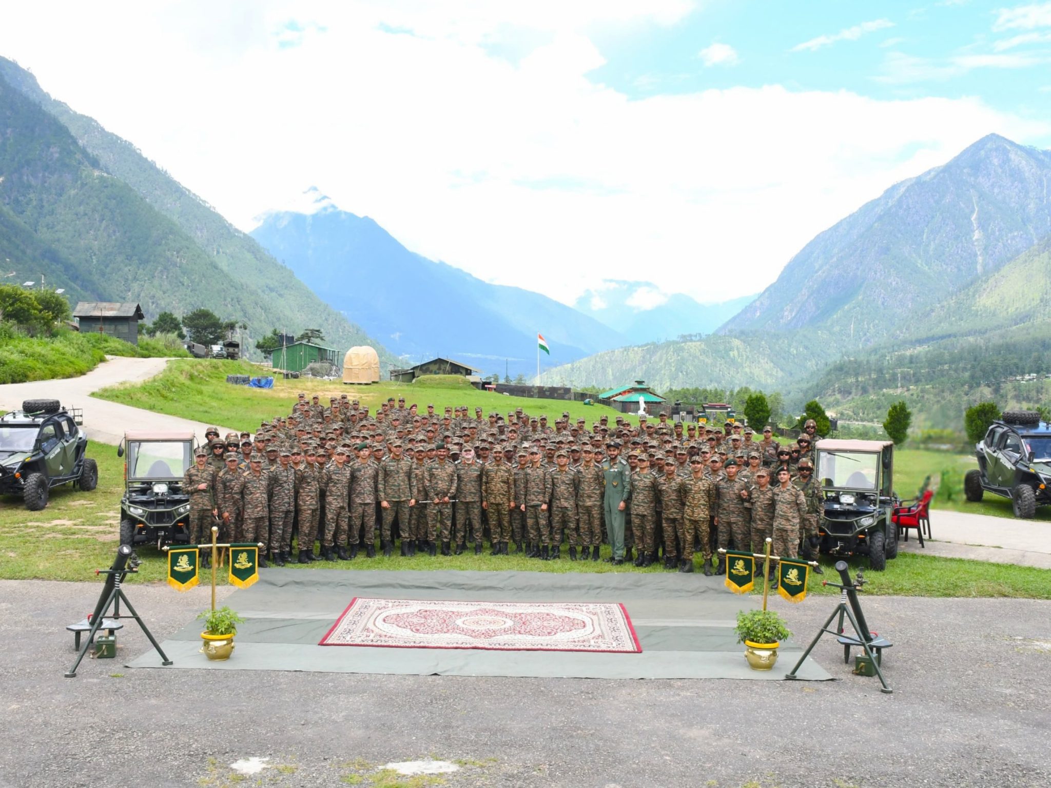 Lt Gen Abhijit S Pendharkar Reviews Indian Army's Spear Corps Operational Readiness in Arunachal ...