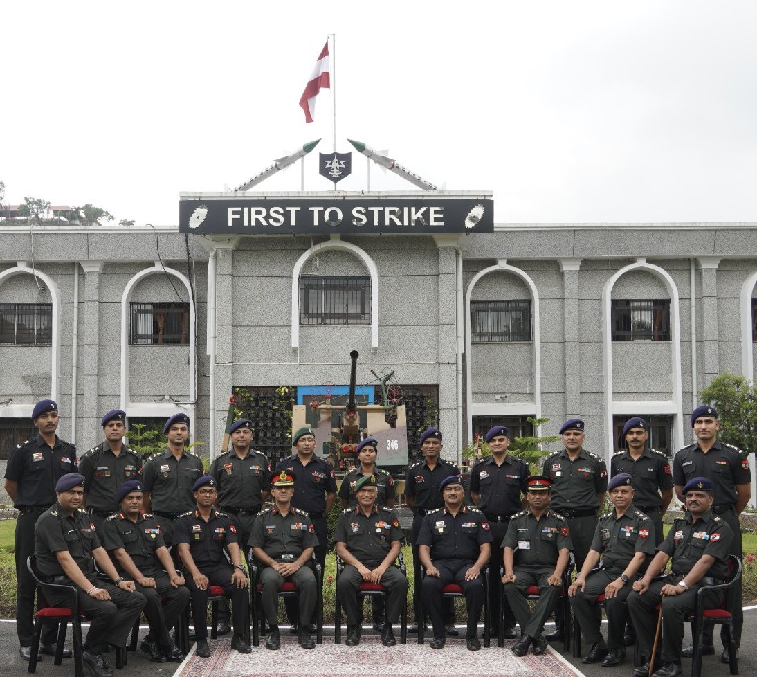 Lt Gen Sumer Ivan D’Cunha Reviews First Strike Brigade’s Role in ...