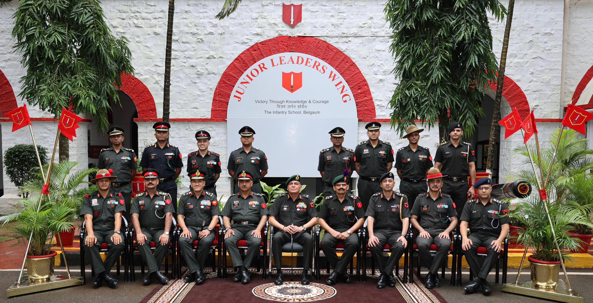 Southern Army Commander Visits Junior Leaders Wing in Belagavi to ...
