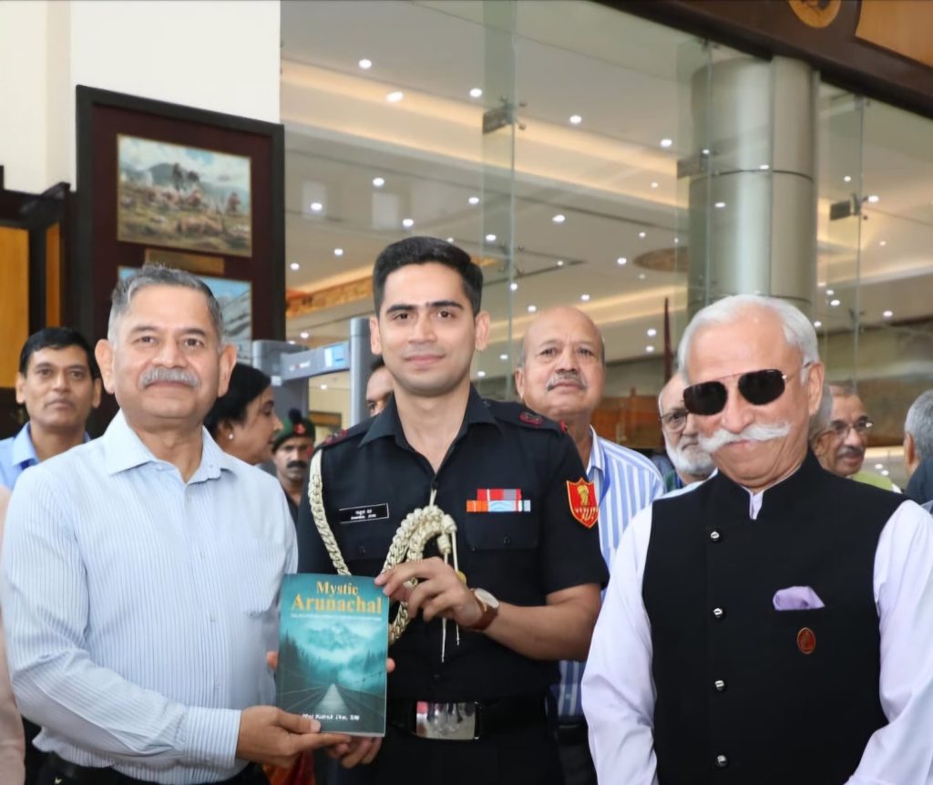 Major Rahul Jha's 'Mystic Arunachal' Presented to Army Chief in ...