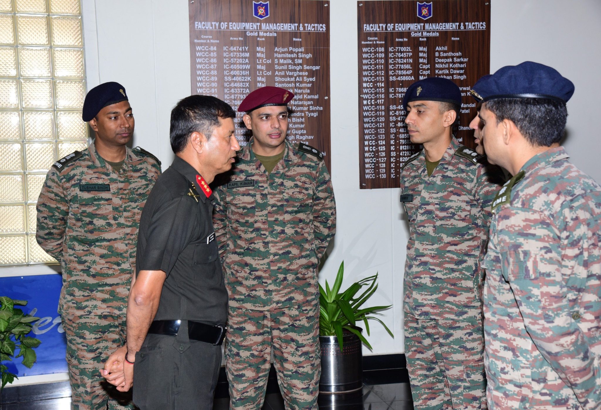 Lt Gen Neeraj Varshney Delivers Closing Address at Senior Officers Course in Secunderabad