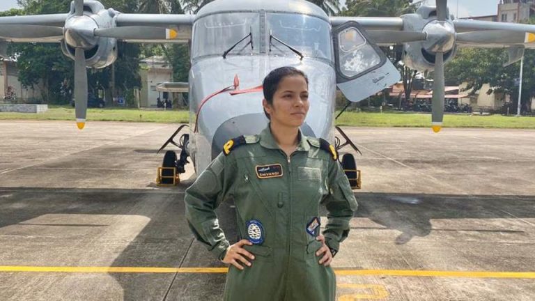 Meet Sub Lt Aastha Poonia: Indian Navy’s First Female Fighter Pilot