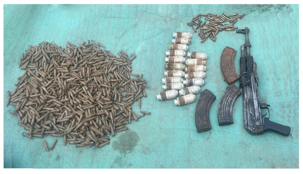 Operation Chowkibal: Major Arms Cache Seized in Kupwara by Security Forces