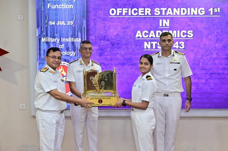 Rear Admiral Rupak Barua Leads NTSC-43 Valedictory Ceremony at MILIT, Pune